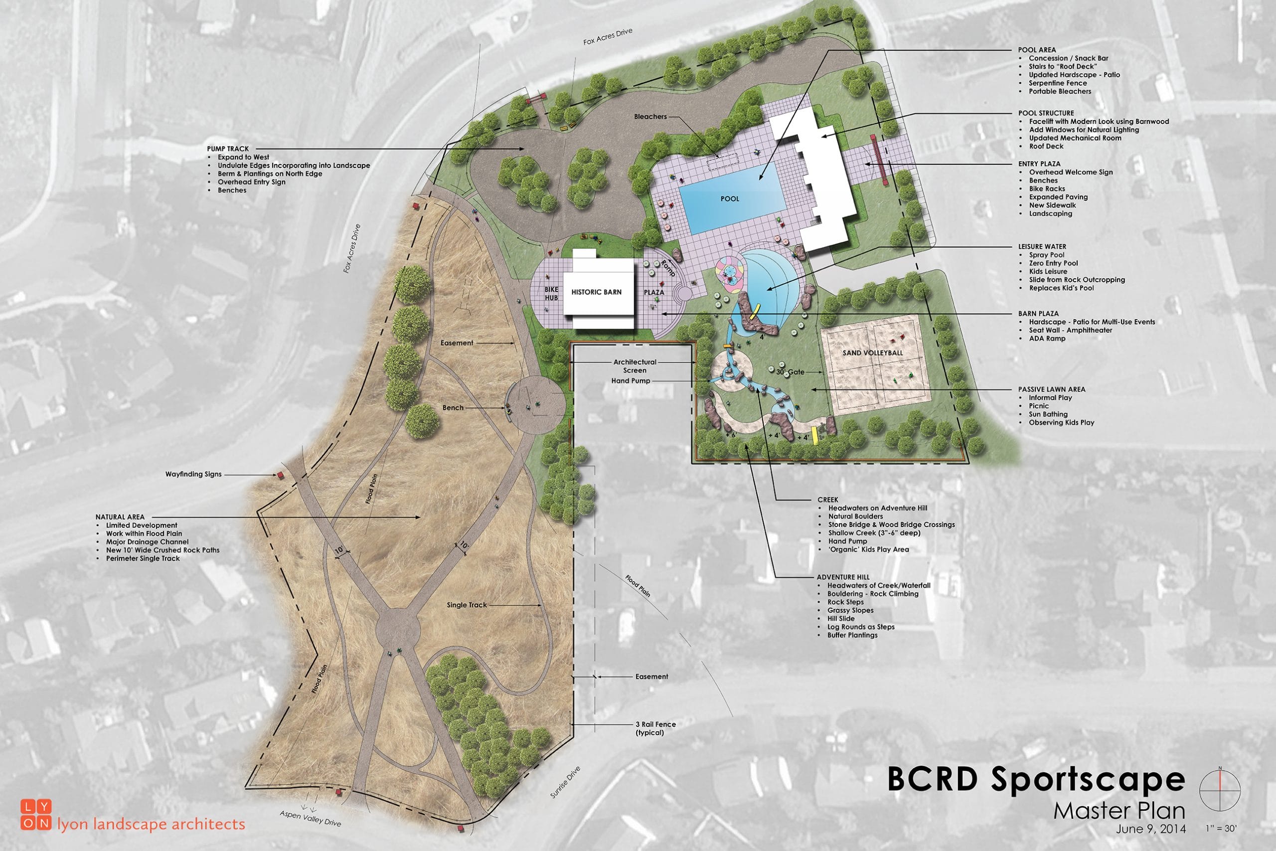 BLAINE COUNTY RECREATION DISTRICT AQUATIC CENTER - Lyon Landscape ...